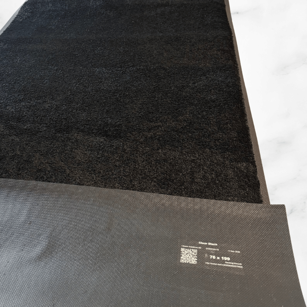 Tri Grip Heavy Duty Mat Clear Black Gripper Back – Special Offer – Mats4U